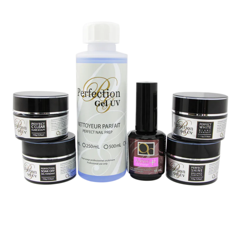 Ongles d'Or Gel UV Perfection Ens. d'Intro. – Carousse Distributions
