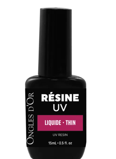 Ongles d'Or Résine UV Claire 15ml (anciennement résine uv Élégance ...